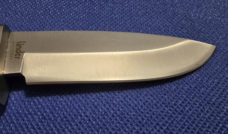 Linder HD Jagdmesser Messer 444711 Fixed Knife LJV NRW Neu in OVP mit ...