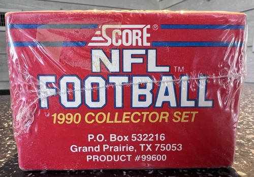 1990 Score NFL Football Collector Set Complete Series 1 and 2 - Factory ...
