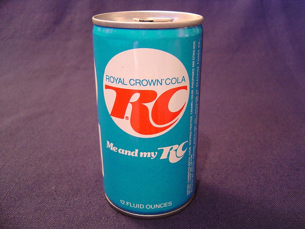 RC COLA RICHIE ZISK BASEBALL SODA CAN 12 OZ METAL VINTAGE PULL TAB 1977 ...