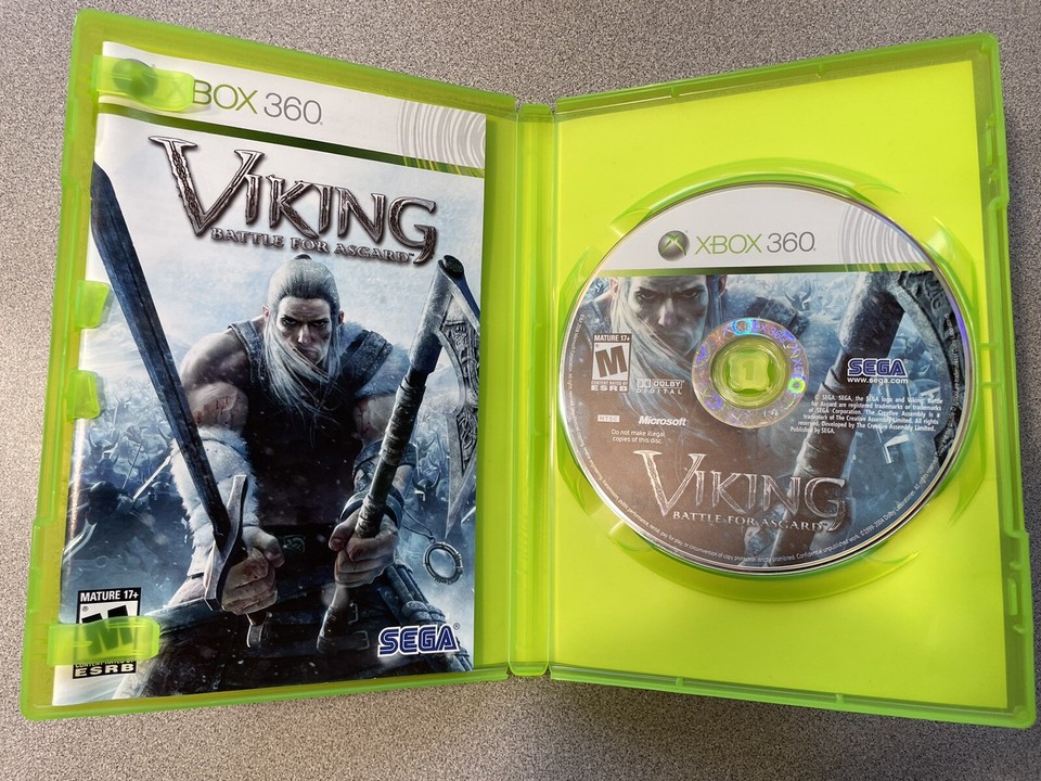 Viking: Battle for Asgard (Microsoft Xbox 360, 2008) 10086680232| eBay