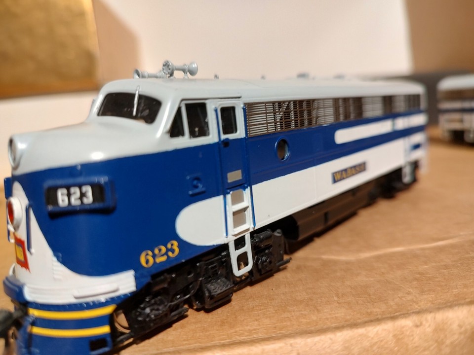 The Wabash EMD F7 A & B, 1500HP | eBay