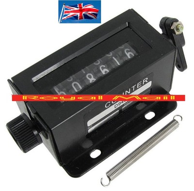 D94-S 0-999999 6 Digit Resettable Mechanical Pulling Counter For ...
