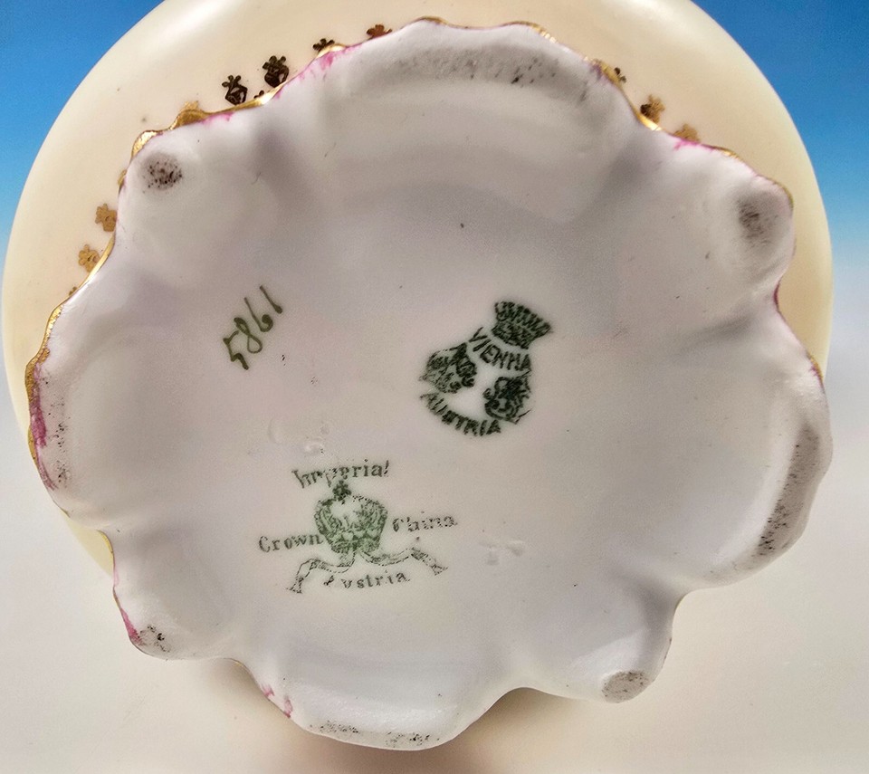 Antique Imperial Crown Coffee Pot Tray Cup Saucer Set Classical Vienna ...