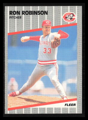 Ron Robinson 1989 Fleer #169 Reds | eBay
