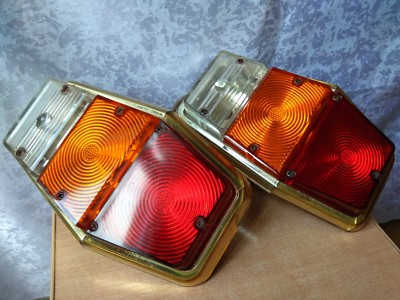 Vintage Soviet USSR Car Gaz Volga Газ 24 Original СССР REAR tail LIGHT ...