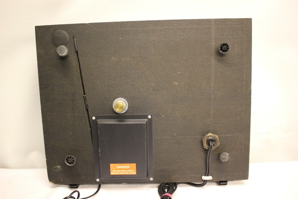 SYSTEMDEK I900 GLASS PLATTER BELT DRIVE TURNTABLE WITH GOLDRING G1042 ...