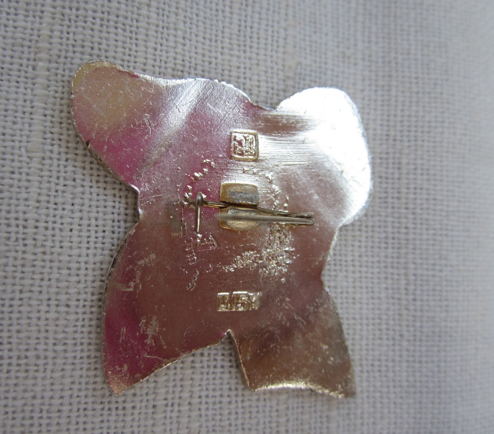 Russian Soviet Pin Communist Party Congress XXVI LENIN Ribbon Съезд ...