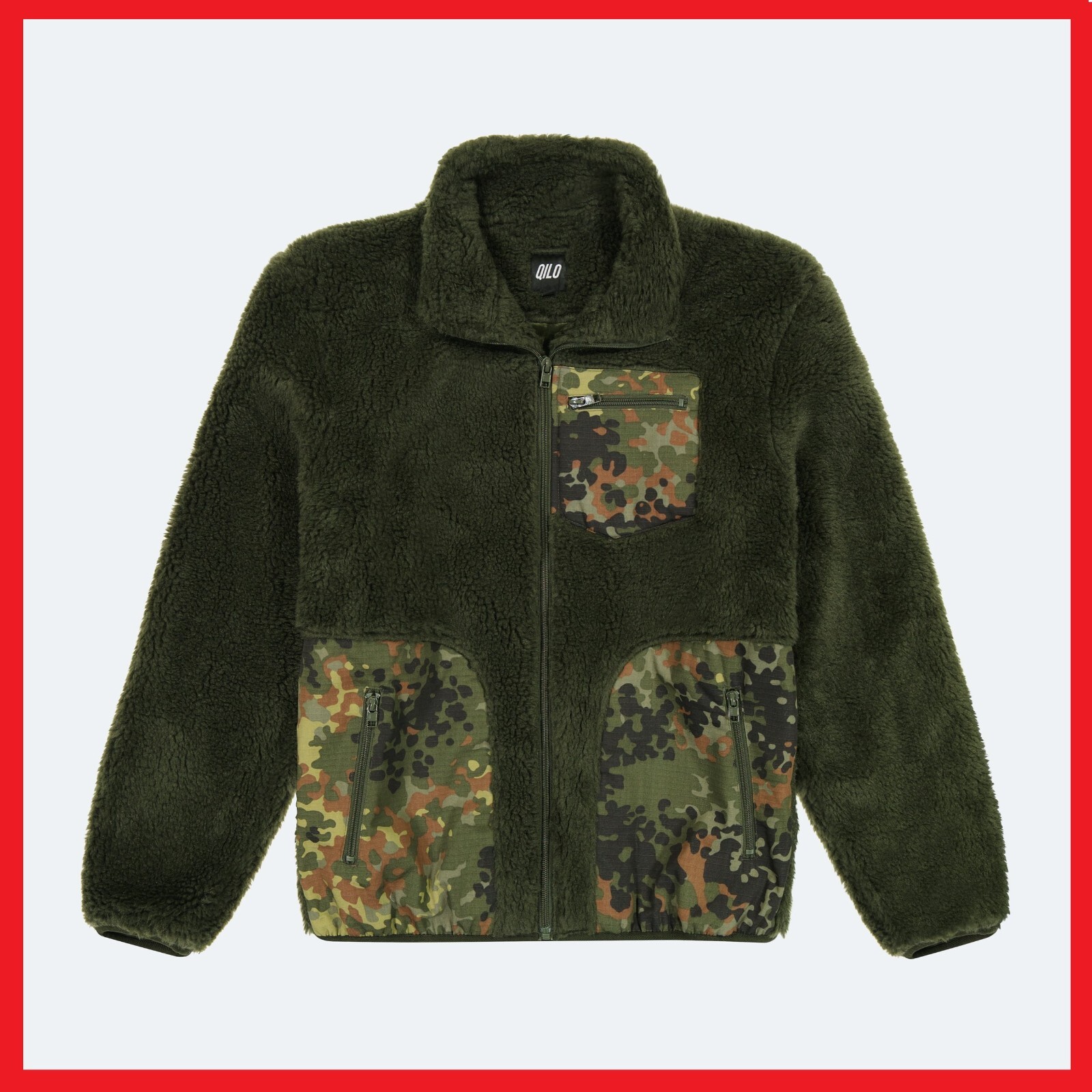 NEW QILO TACTICAL NYC OG Sherp in Dark Moss / Flecktarn Sherpa MEDIUM ...