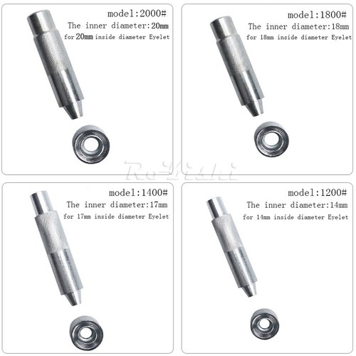 1 Set Handmade Metal Eyelets Mold Tool 3.0-20mm Eyelets Tool Grommet ...