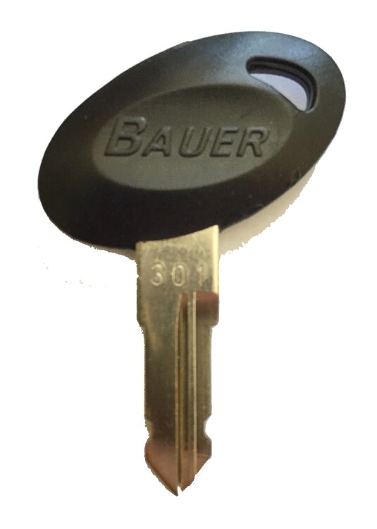 1 Pair (2 keys) Bauer 300 Series Precut Keys 301-360 RV Trailer Keys | eBay