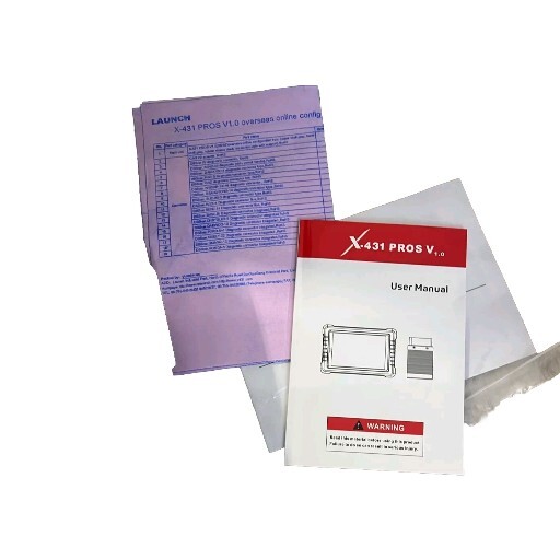 LAUNCH X431 Pro V 1.0 Car Diagnostic Scan Tool w/ Accessories and Case ...