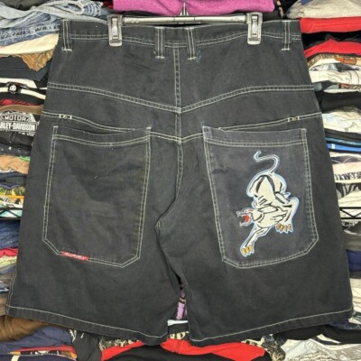 Ignition Y2K Panther Baggy Skater Grunge JNCO Style Shorts | eBay