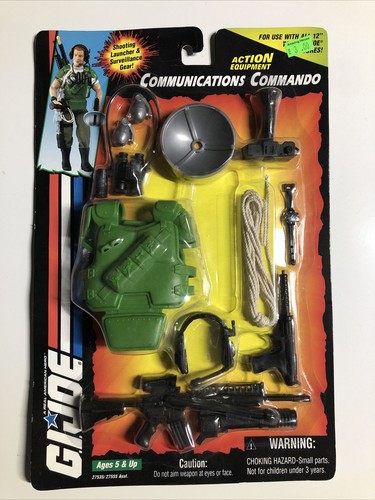 1994 GI JOE Communications Commando Action Equipment NEW SEALED, Hasbro ...