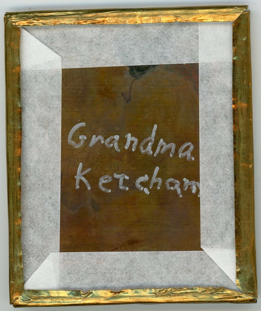 Elderly Woman Identified As Grandma Ketcham (1/6 Plate Daguerreotype ...