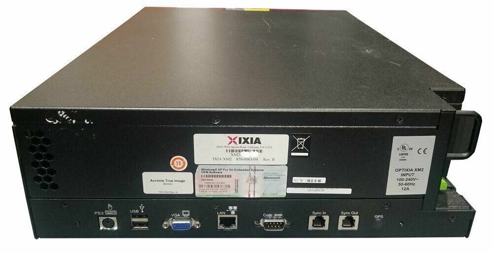 Ixia Optixia XM2 IP Performance Portable Chassis w/ 2 x ...