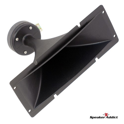 Peavey Sonic 4X10 metal Horn Tweeter Foster style Phenolic Driver 103dB ...