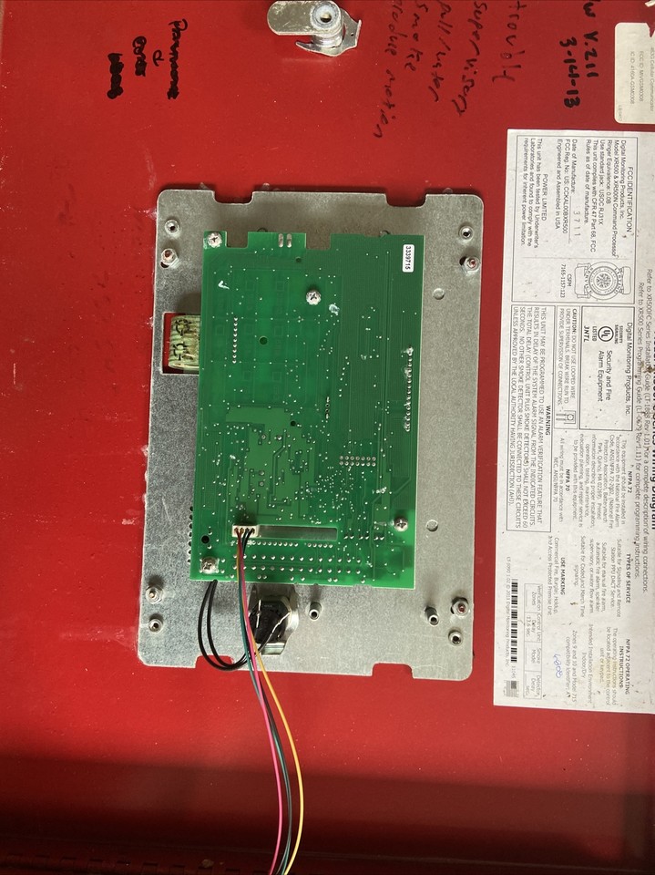 DMP XR150N Fire Alarm Panel With Fire Command Center | eBay