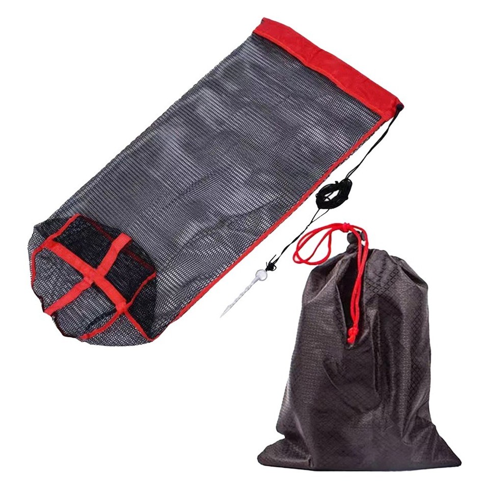 Portable Fishing Net Live Fish Bundle Net Strong Network Port Structure ...