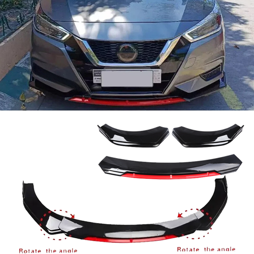 For Nissan Maxima 2009-2015 Front Bumper Lip Spoiler Splitter Body Kit ...