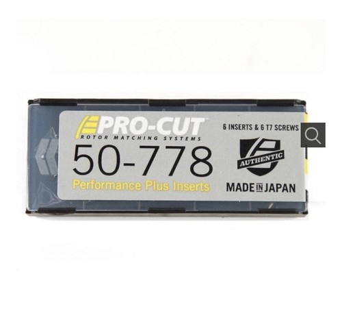 PROCUT BRAKE LATHE OE#'s 50-778 Contains 6 Bits & Screws Professional ...