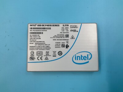 Intel DC P4610 Series 3.2TB PCI-E3.1x4 SSD Drive SSDPE2KE032T807 ️️ ️️ ...