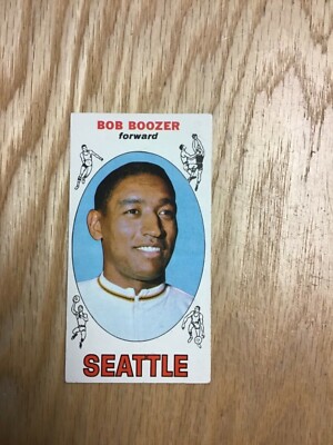 1969-70 Topps Basketball Bob Boozer Seattle Card #89 | eBay