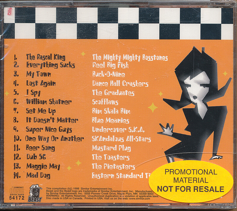 Ska Party 1999 - Various Artists RARE out of print CD '99 (SEALED ...