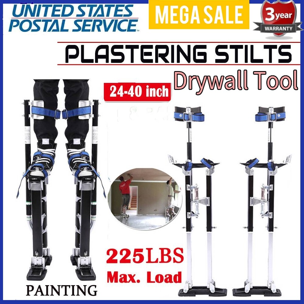 24-40inch Aluminum Plastering Stilts Tools Painter Builders US | eBay