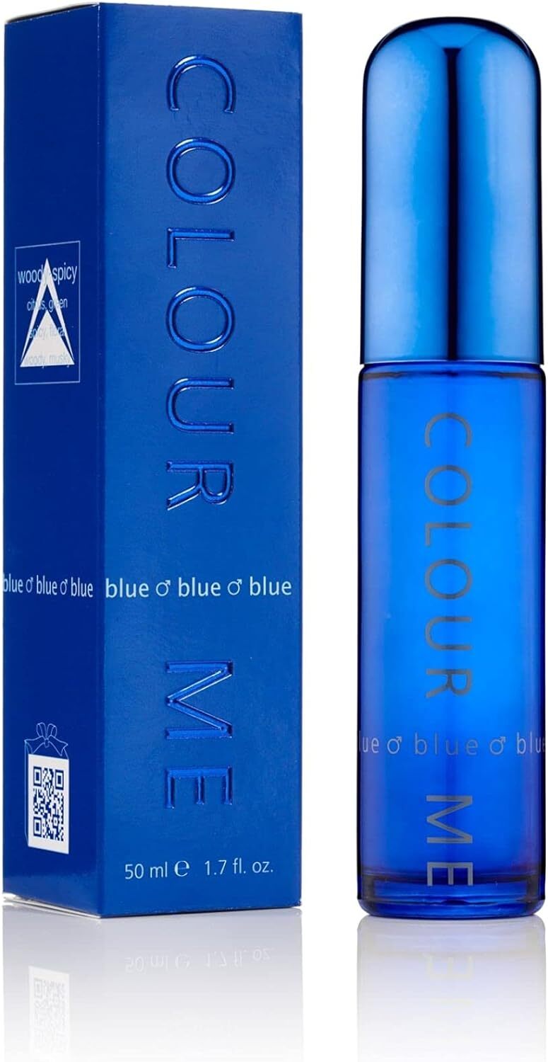 COLOUR ME Blue Fragrance Men Eau De Parfum / Body Spray Aftershave ...
