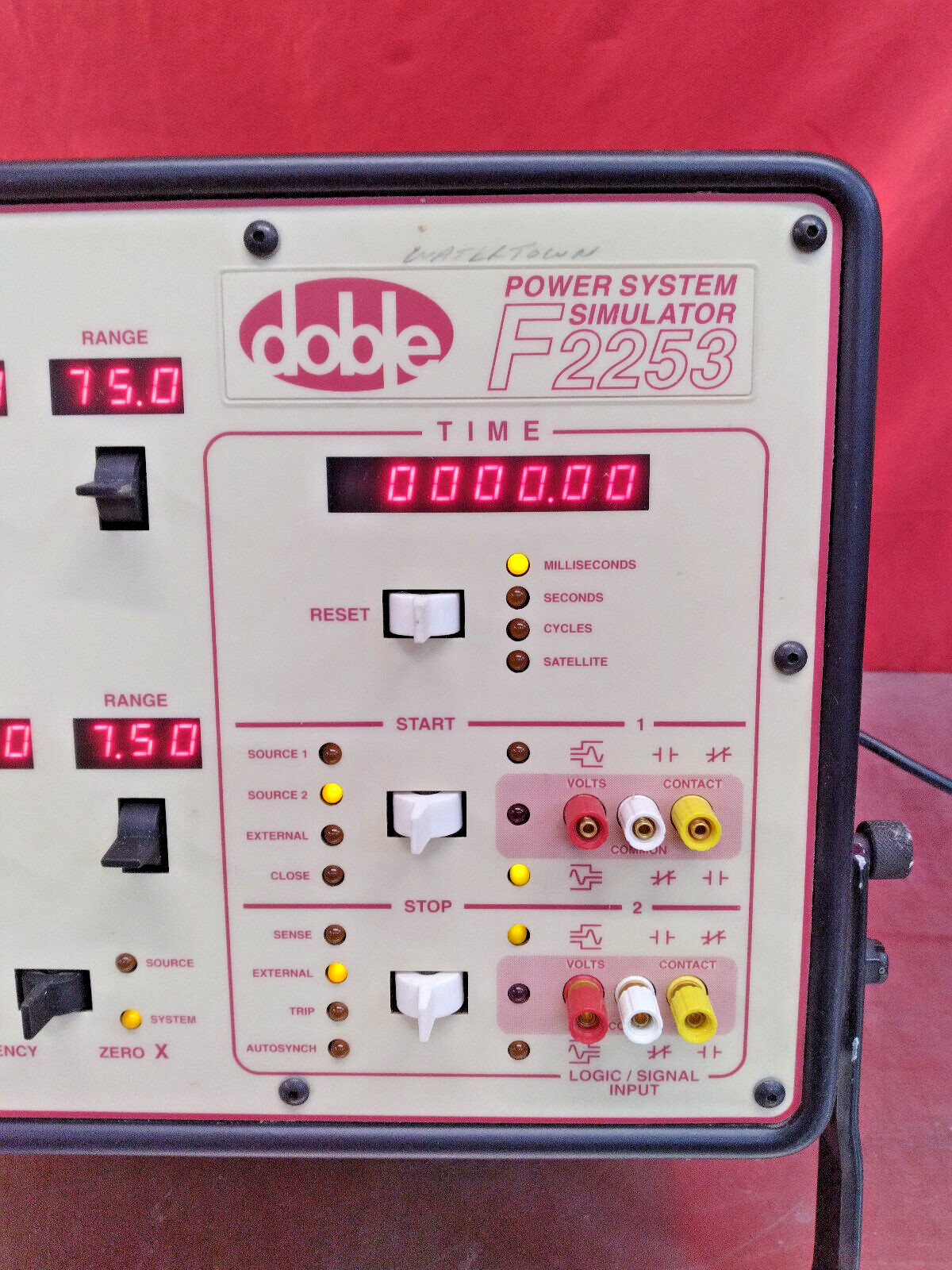 Doble F2253 Power System Simulator Single Phase High Power Relay Test ...