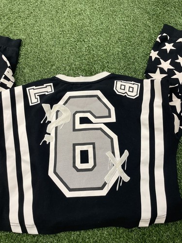 Lala Bobo Cosplay Long Sleeve Shirt Jersey Crop Top Black Jersey Sz M ...