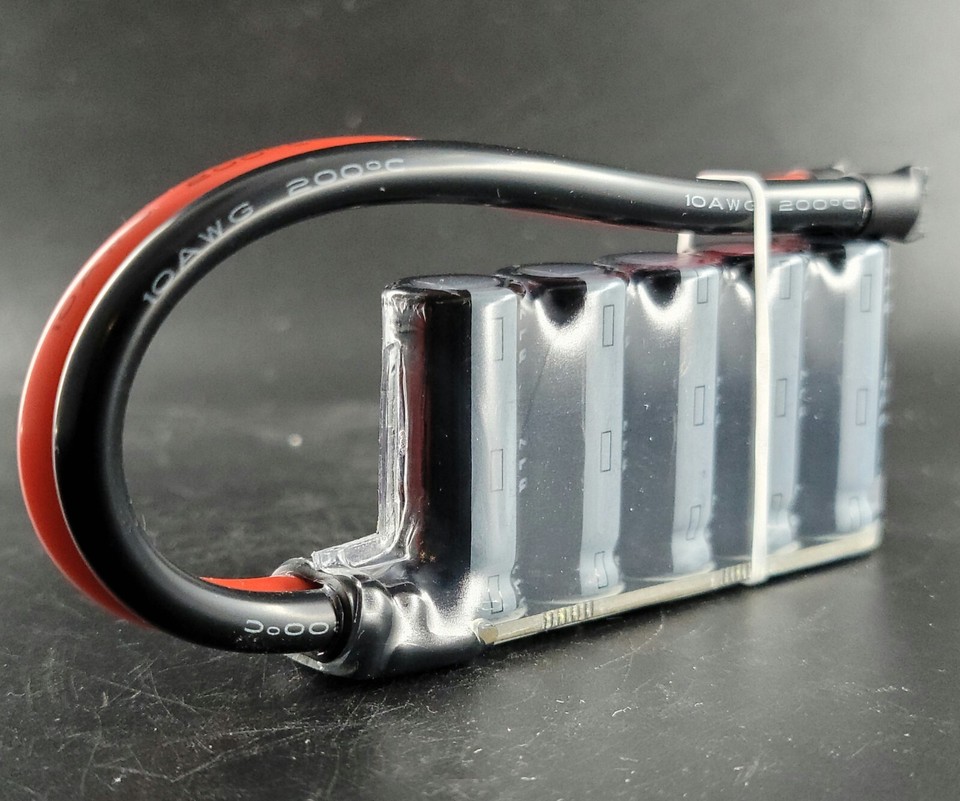 ATOMIC Linear RC Cap Pack /ESC Pack / 3-6S / 12,000uF Minimum / 25V ...