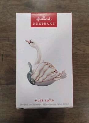 Hallmark Keepsake Christmas Ornament - Mute Swan - 2024 Bird | eBay
