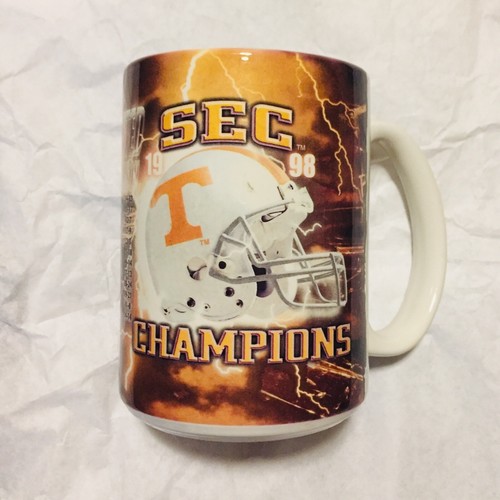 Tennessee VOLS MUG Volunteers SEC Champs Football 1998 Season Fiesta ...