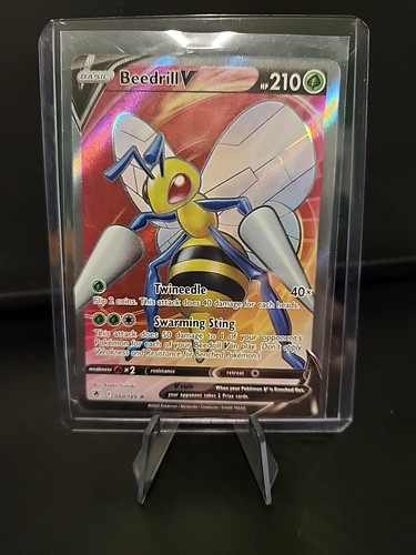 Pokémon TCG Beedrill V Astral Radiance 160/189 Holo Full Art | eBay