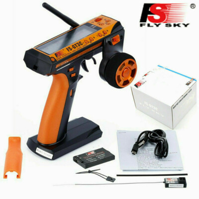 Flysky FS-GT3C 2.4Ghz 3CH Remote Controller w/ FS-GR3E Receiver For RC ...