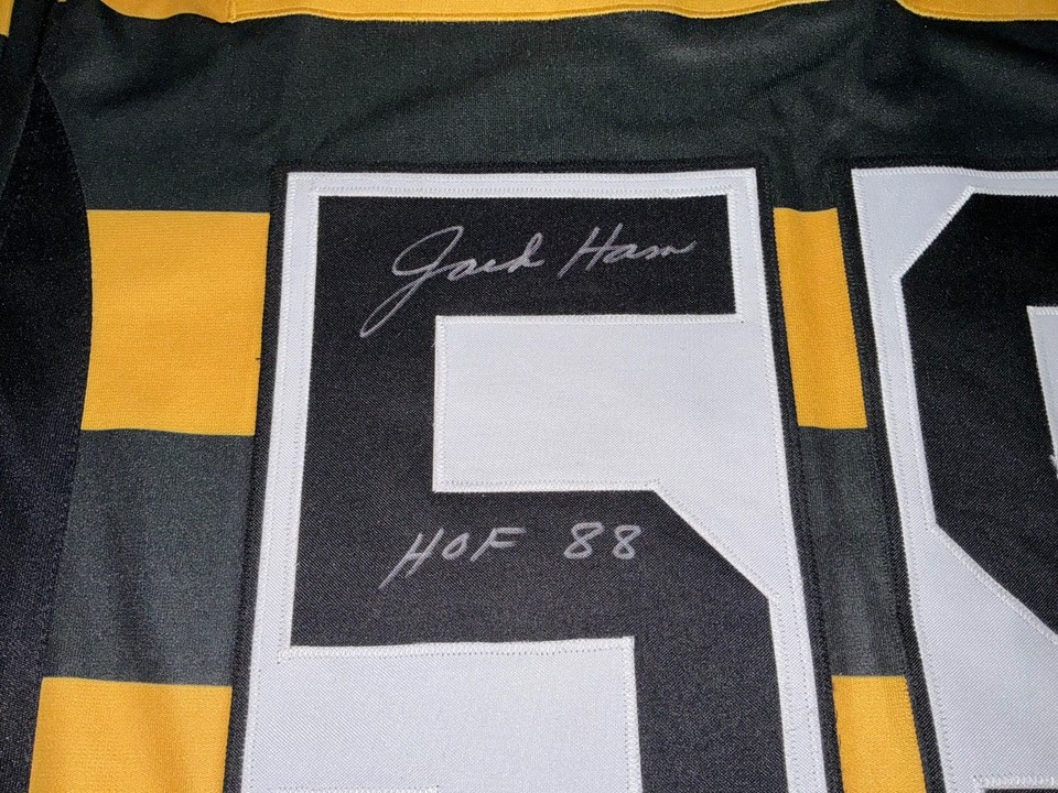 Jack Ham Auto Autograph Signed Steelers Custom Throwback Jersey JSA | eBay