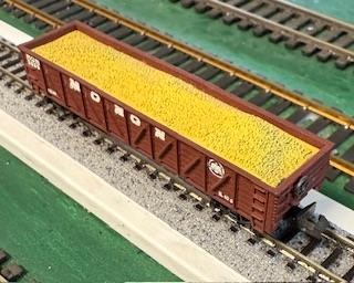 N Scale Atlas Monon 40’ gondola with load & Rapido couplers | eBay
