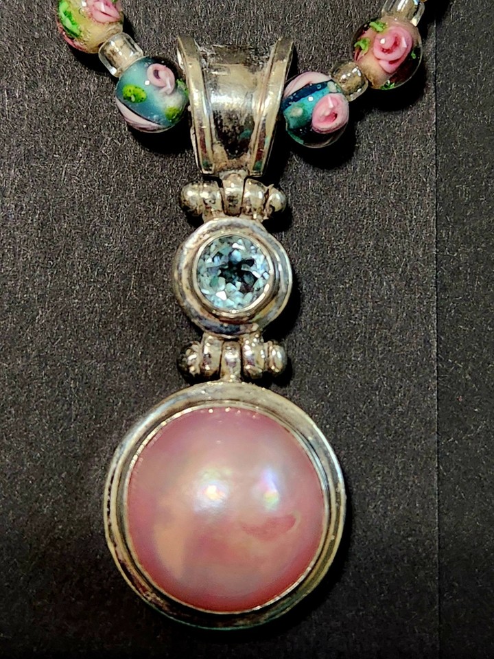 103 Grams Lot Of Sterling Silver Vintage Jewelry 3 Necklaces 1 Bracelet ...