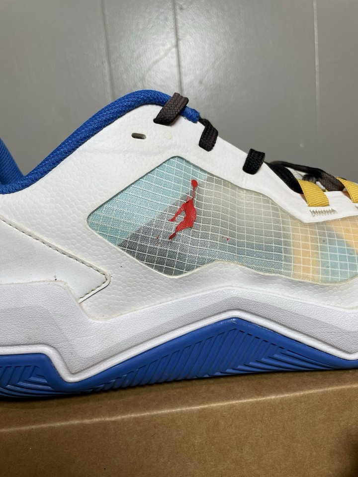 Size: 12M - Nike Jordan One Take 4: White Blue Red - PRE-OWNED - DO7193 ...