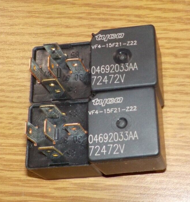 Tyco Relay's 72472V 04692033AA (5 Pin) Set of 4 for sale online | eBay