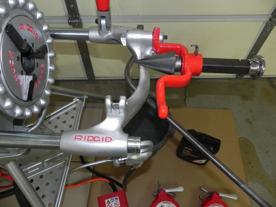Refurbished RIDGID 300 PIPE THREADER 115 V, 38 RPM,341,360, 311, 2 die ...