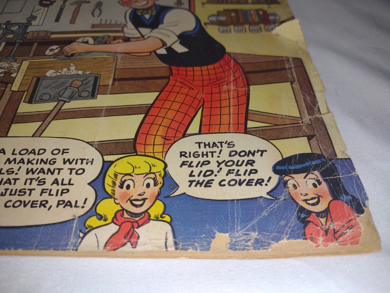 RARE 1954 ARCHIE'S MECHANICS #1 LOW GRADE COMPLETE COPY | eBay
