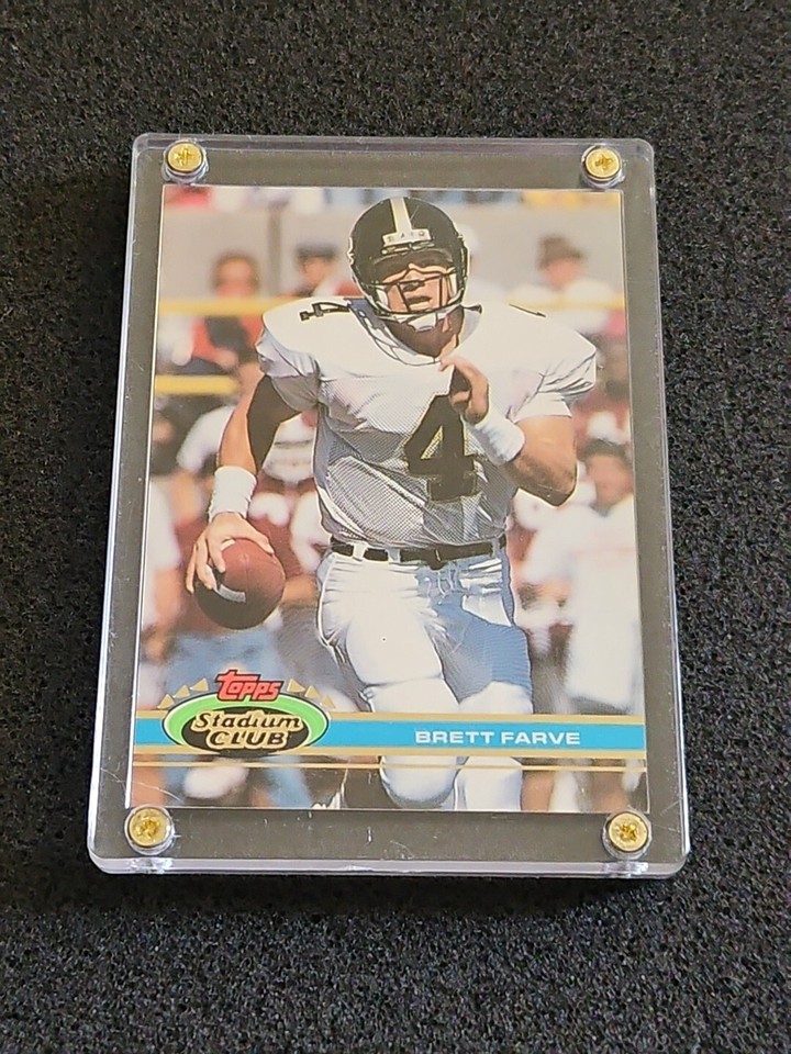 1991 Topps Stadium Club Brett Favre RC #94 Football Card | eBay