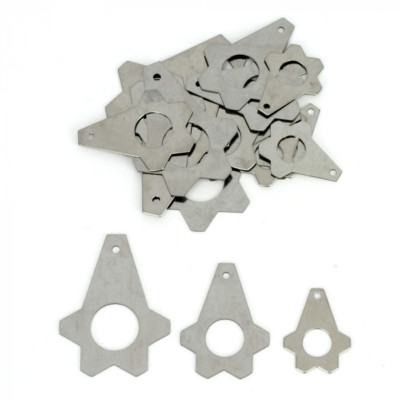 BIKE IT SAFETY WIRE WASHER KIT 6MM / 8MM / 10MM 6 PIECES OF EACH SIZE ...