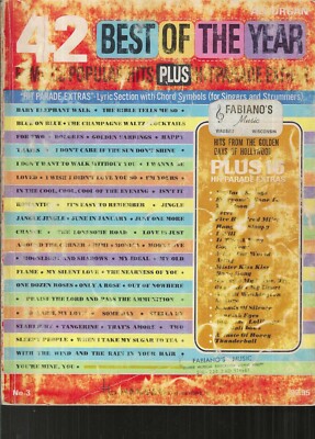 42 Best Of The Year All Organ - Famous Popular Hits & Hit Parade Extras ...