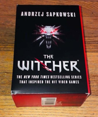 The Witcher Boxed Set Andrzej Sapkowski (2017, Paperback) 3 Volumes ...