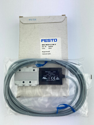 FESTO Selenoid Valve MHE2-MS1H-5/2-M7-K 525115 NEW A065 | eBay.de