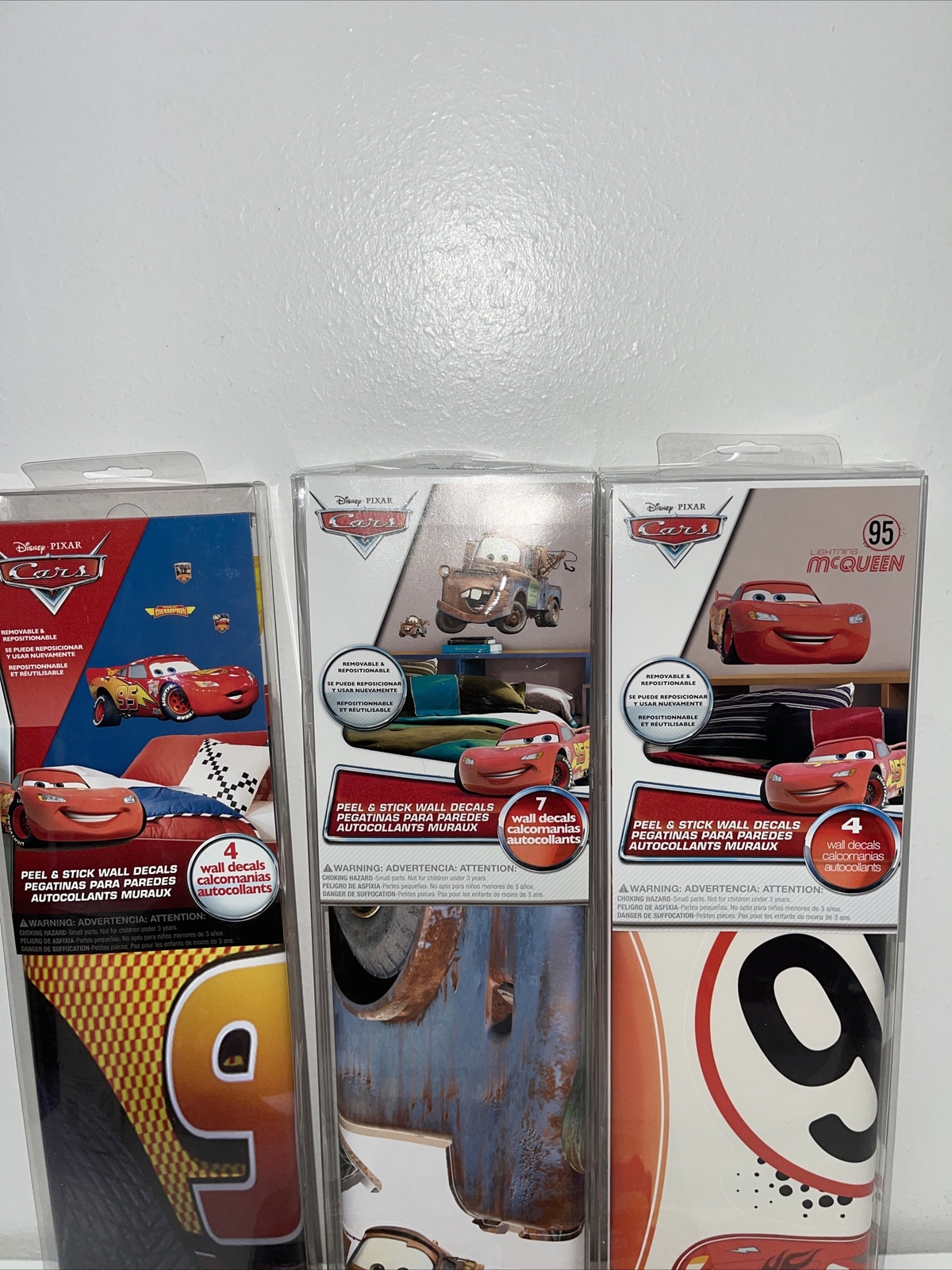 NEW Disney Pixar Cars GIANT MATER Wall Decals Mural Stickers PICK YOURS ...