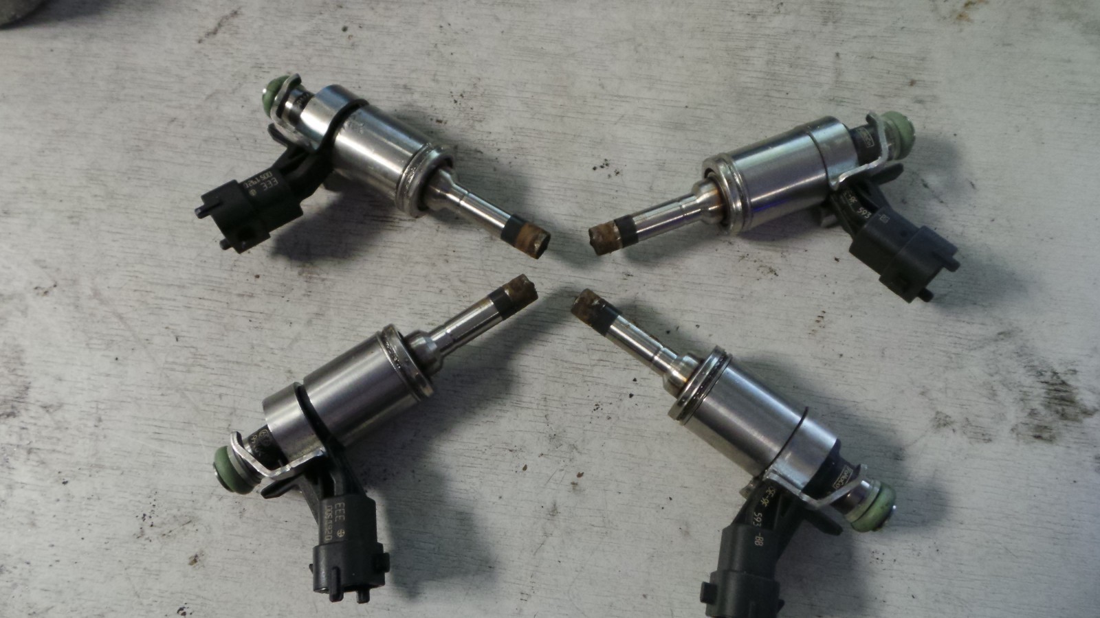Ford Focus Injector Set of 4 Injectors St250 2011-2018 Mk3 Bb5e-9f593 ...